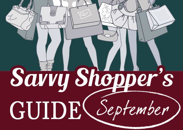 Savvy Shopper's Guide - What to Buy in September | Stewardship at Home