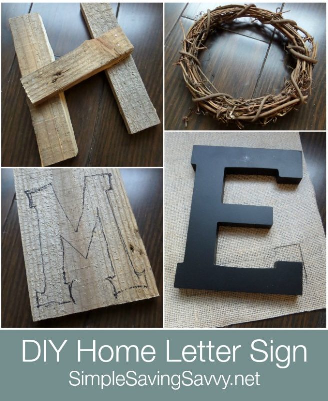 DIY Home Decor Letters